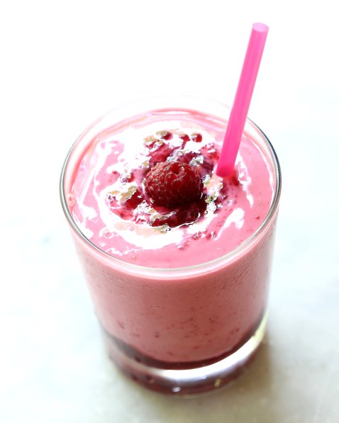 Really Raspberry Milkshake – The Dessert Spoon